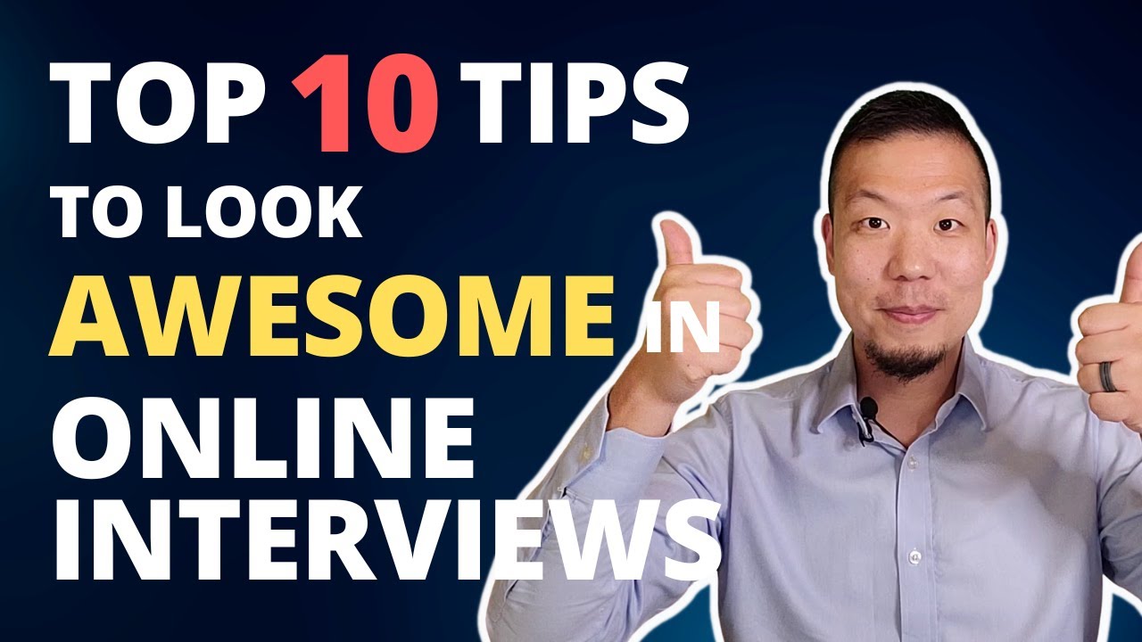 10 Tips to Look Awesome in Online VC Interviews (Zoom, MS Teams, Google ...