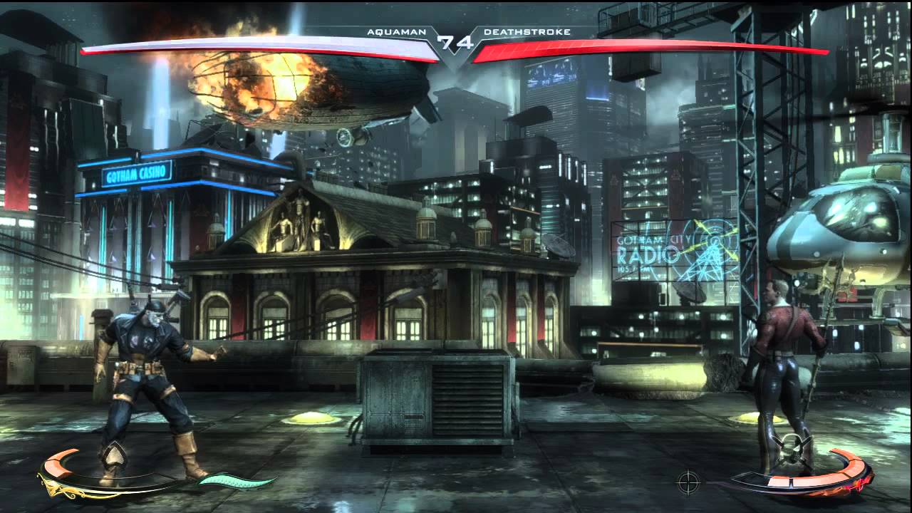 Injustice Gods Among Us: Flashpoint Aquaman vs. Flashpoint Deathstroke ...