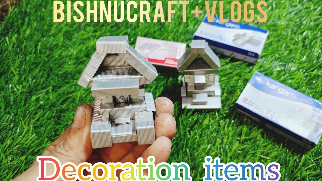 Making staples fun craft ideas. - YouTube