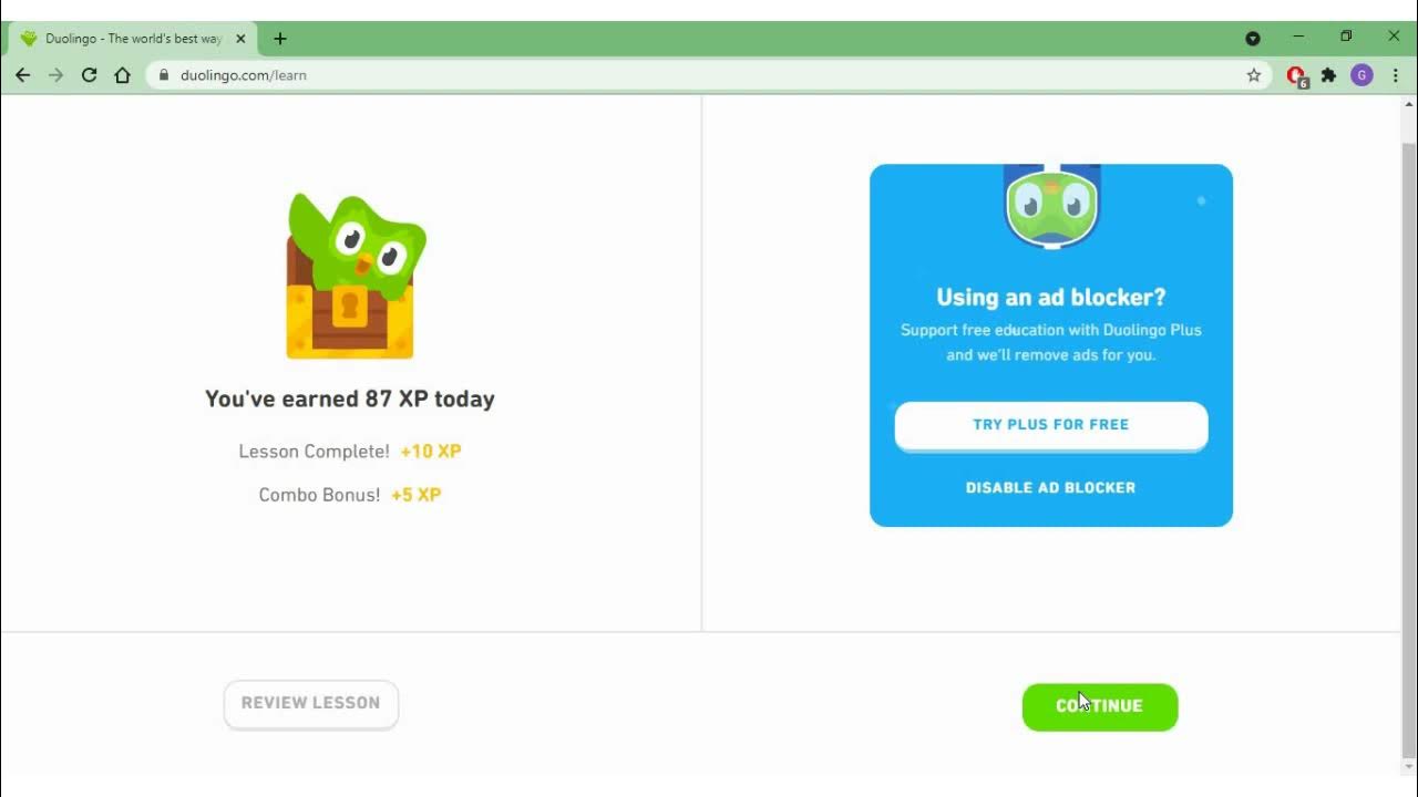 Duolingo Spanish Lesson 2 - Phrases - YouTube