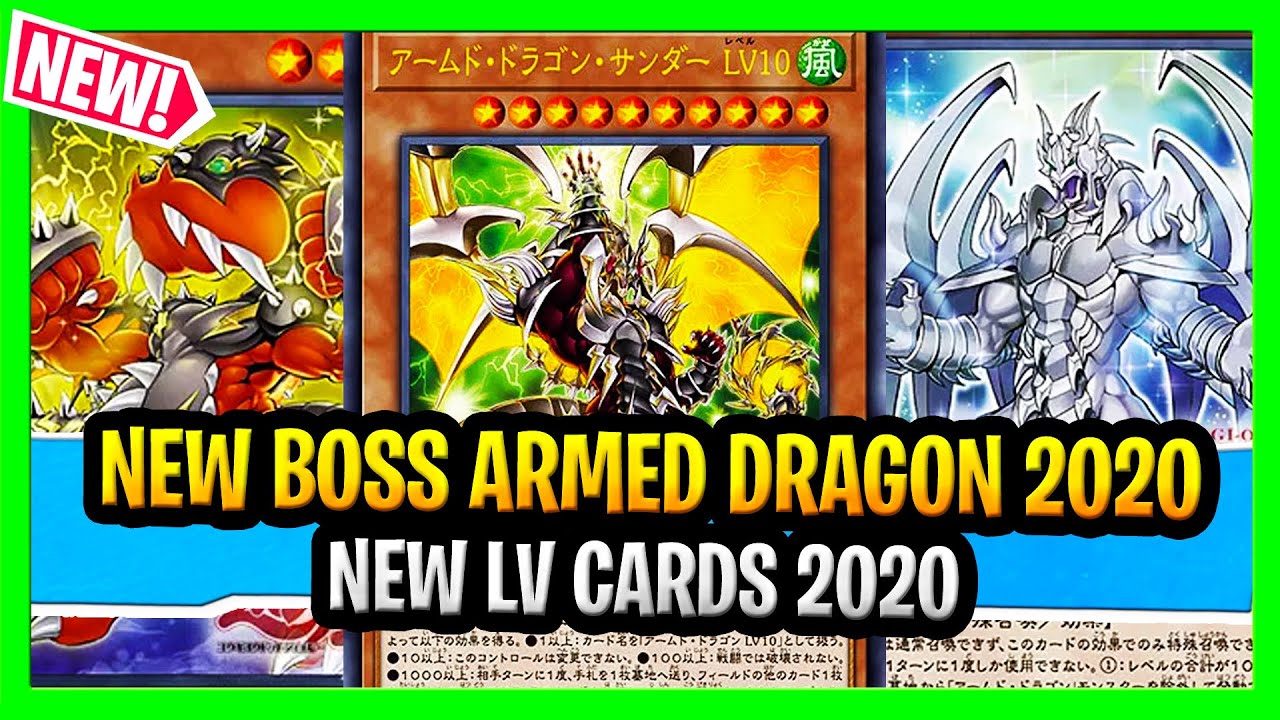 Finally NEW ARMED DRAGON SUPPORT 2020 New Yugioh Armed Dragon Cards ...