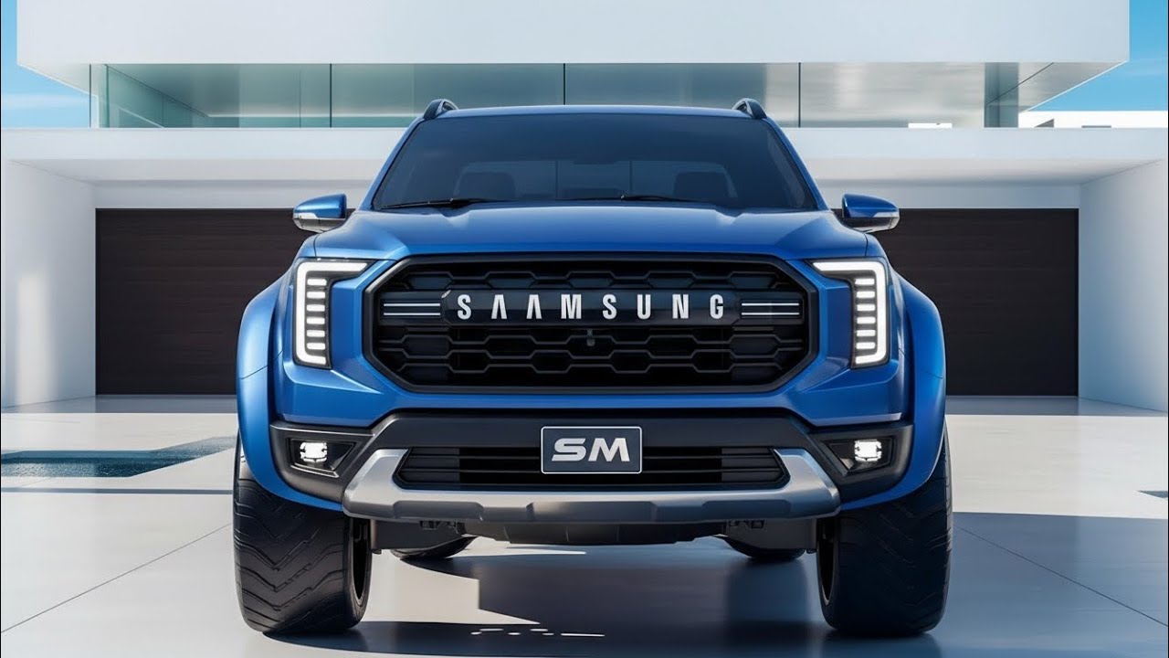 Samsung Pickup Truck 2026 – 삼성의 첫 픽업트럭 등장?! 자동차 시장을 뒤흔들 충격 데뷔 - YouTube