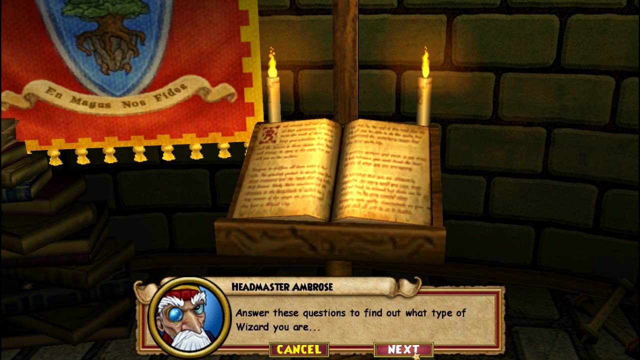 Wizard101 - School of Magic quiz - YouTube