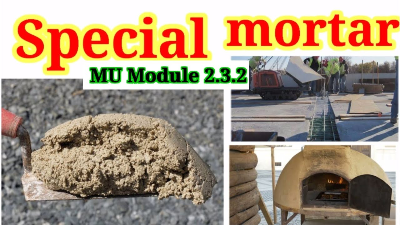 The Seven Wonders Of A Unique Mortar You've Never Seen Before! - YouTube