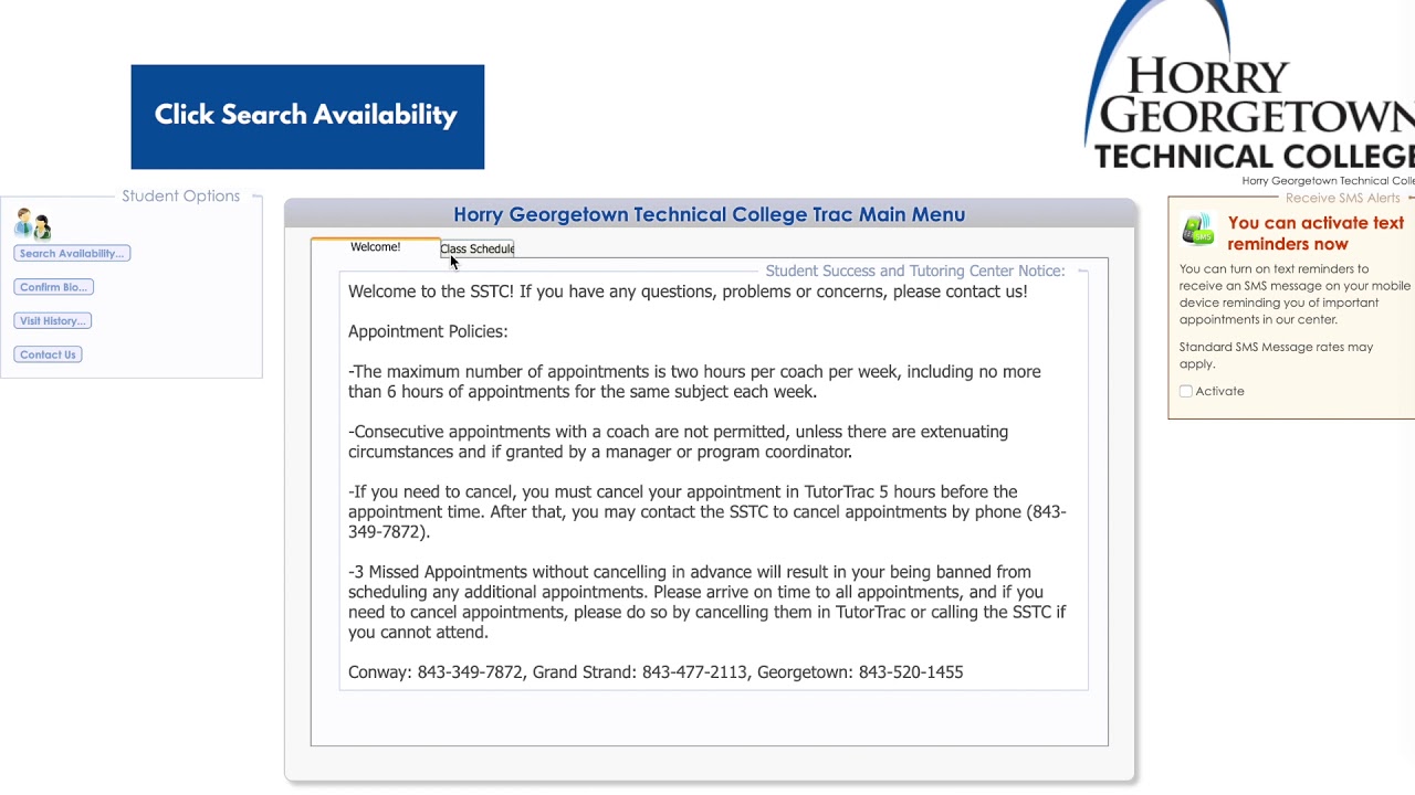How to Sign-Up for a Tutoring Appointment - YouTube