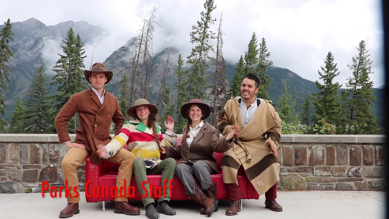 Red Couch Tour - Parks Canada Staff, Banff National Park - YouTube