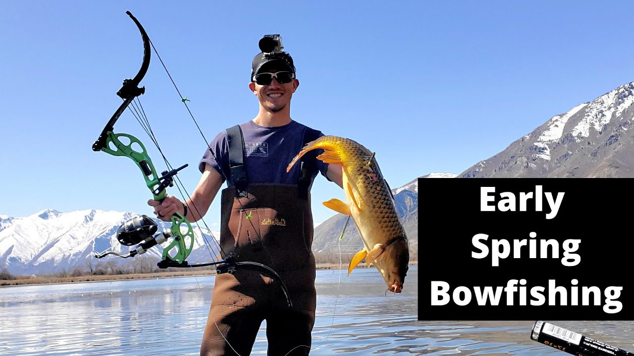 Kayak Bowfishing in MARCH! - YouTube
