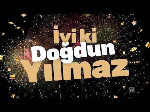 İyi Ki Doğdun Yılmaz 🎉 | İsme Özel Doğum Günü Videosu