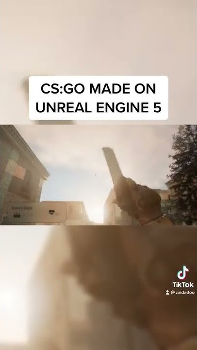 PLAYABLE CS:GO - Unreal Engine 5 (Dust 2 Remake) #csgo #unrealengine #gaming #cod - YouTube