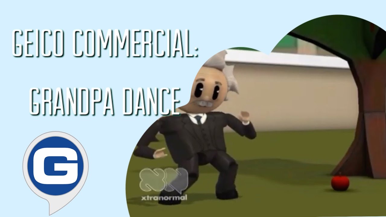 GEICO Xtranormal Commercial - Grandpa Dance 🕺👴 (2011) - YouTube
