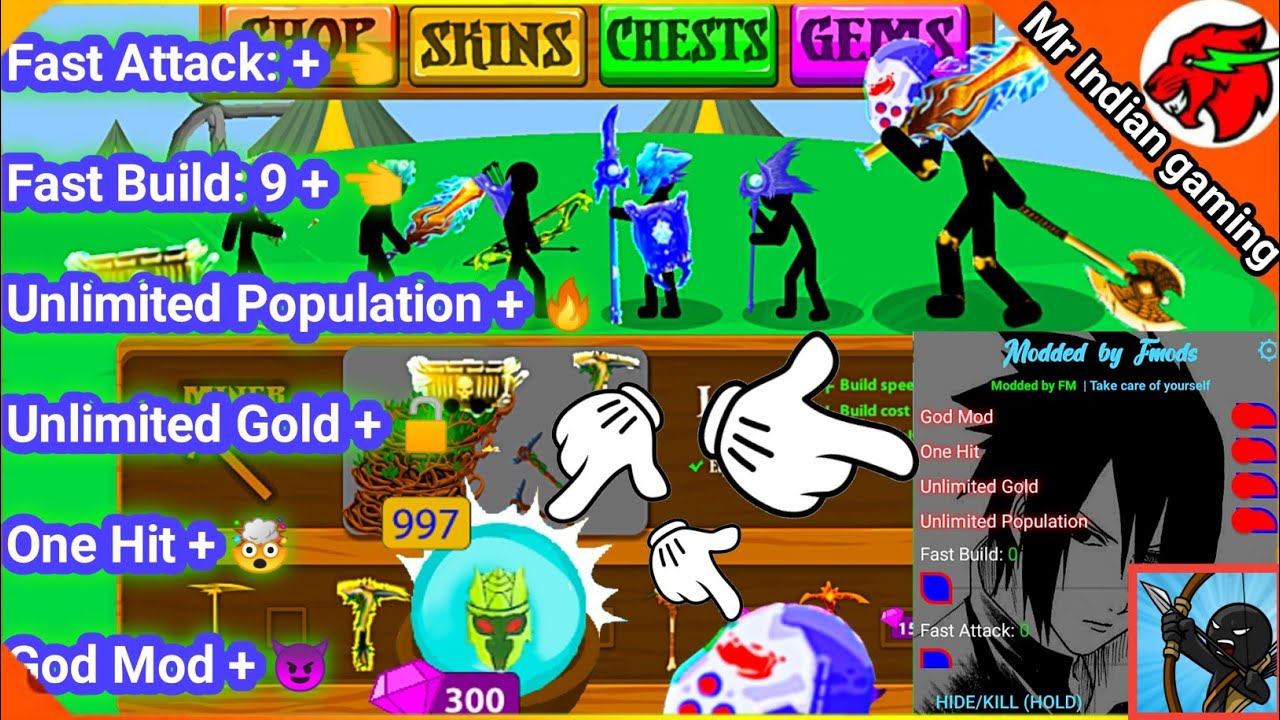 stick war legacy mod menu Animugen Gaming free download enjoy 🔥🔓🔑 - YouTube