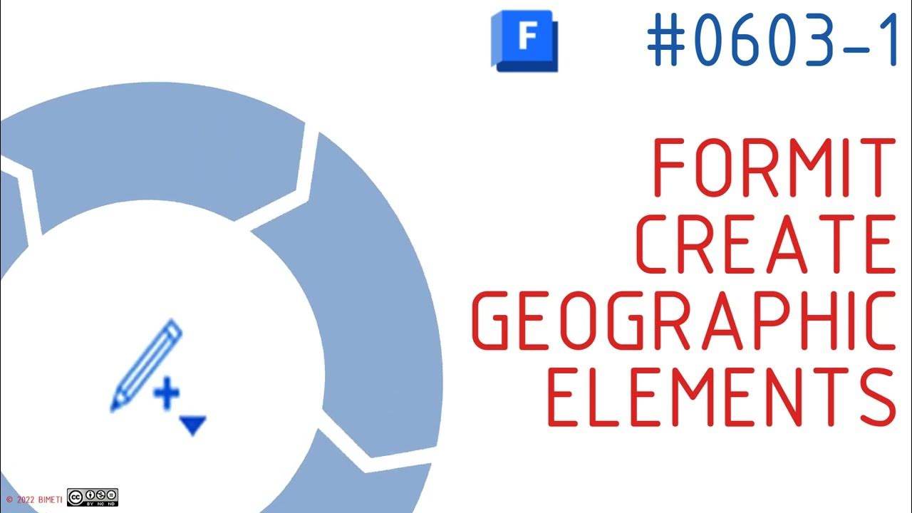 #BIMTraining #FormitTraining #Formit #0603-1 CREATE GEOGRAPHIC ELEMENTS - YouTube