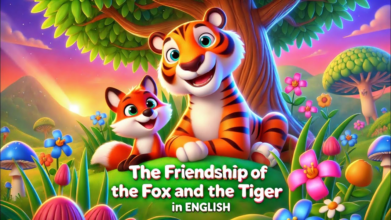 "The Friendship of the Fox and the Tiger in the Jungle" - YouTube