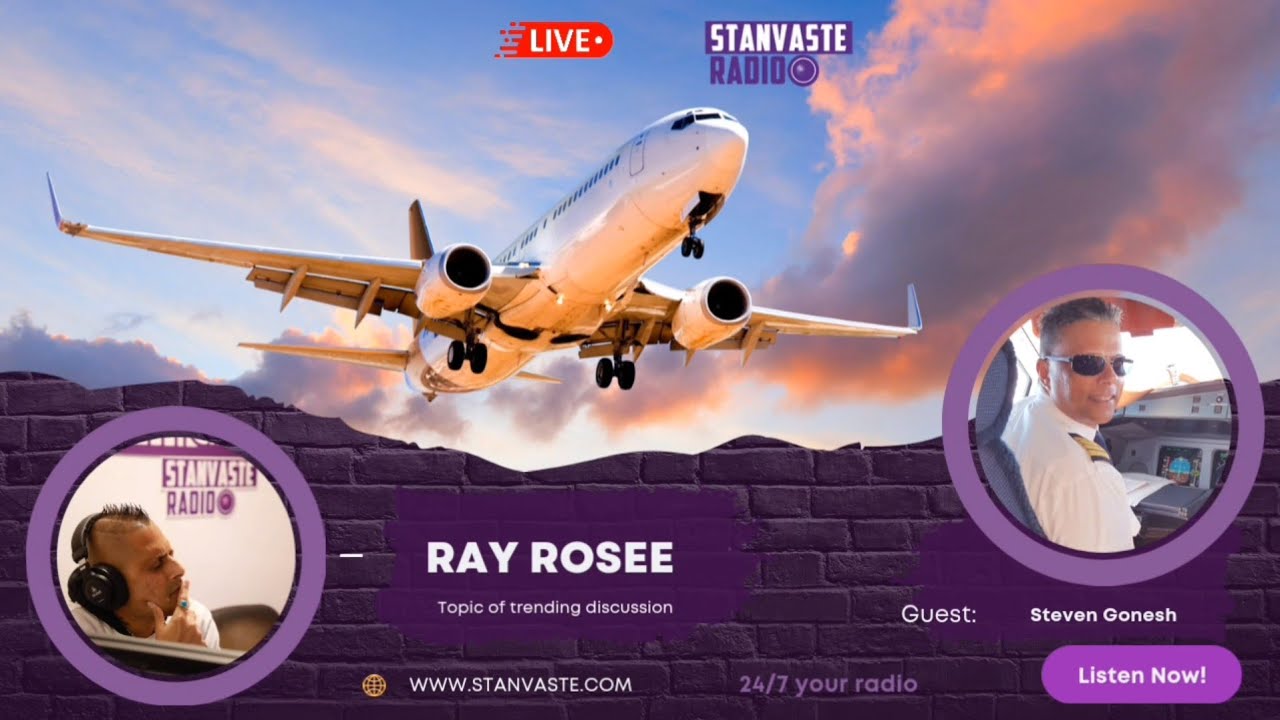 "Steven Gonesh directeur SLM over luchtverkeersleiding Suriname 🇸🇷 ...