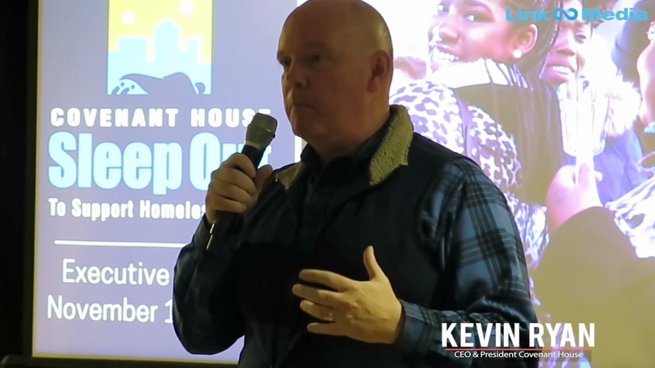 Kevin Ryan, CEO of Covenant House, on Sleep Out Initiative, NYC 2016 ...