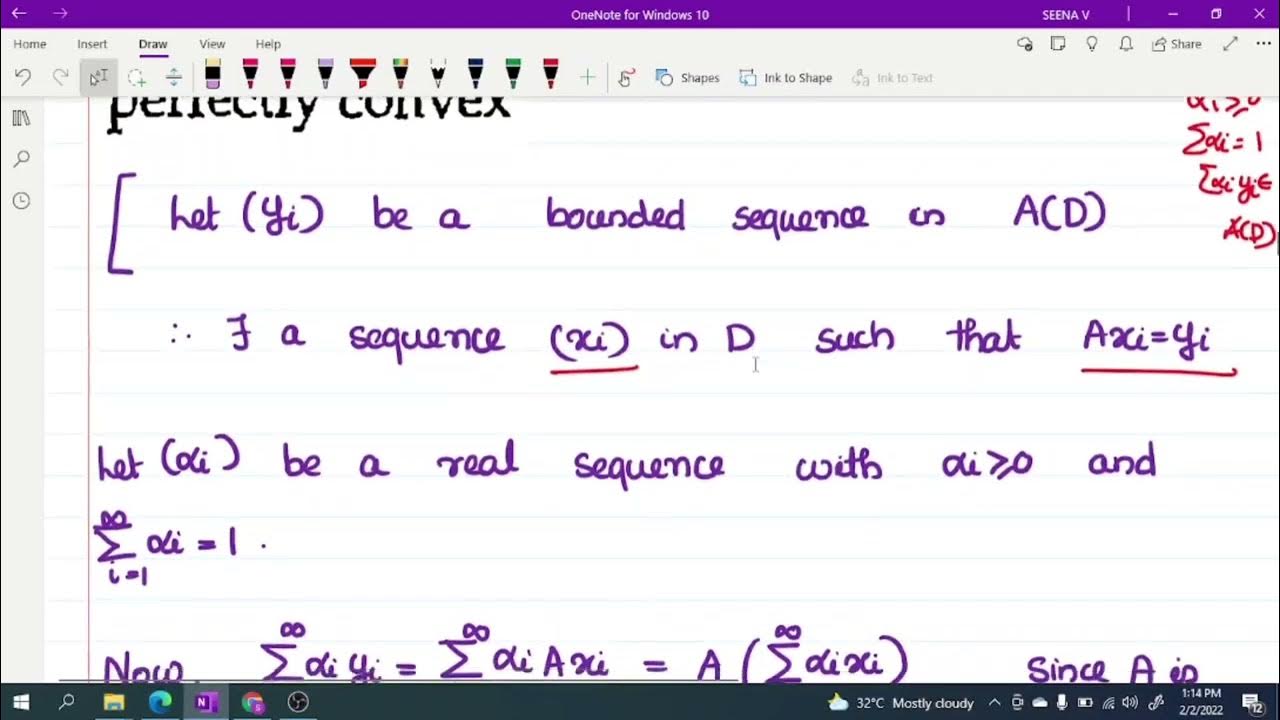 Open Mapping Theorem- Advanced Functional Analysis - Session 3. - YouTube