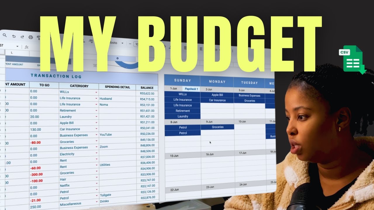 🔥 How I Actually Budget in Real Life (June 2025) how much I made, spent ...