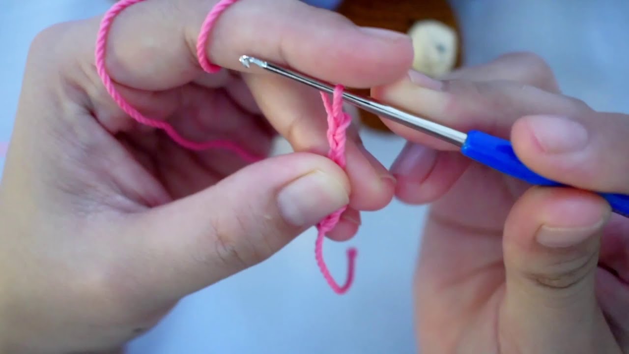 Crochetde.hs II Teknik dasar merajut : Tusuk Rantai II - YouTube
