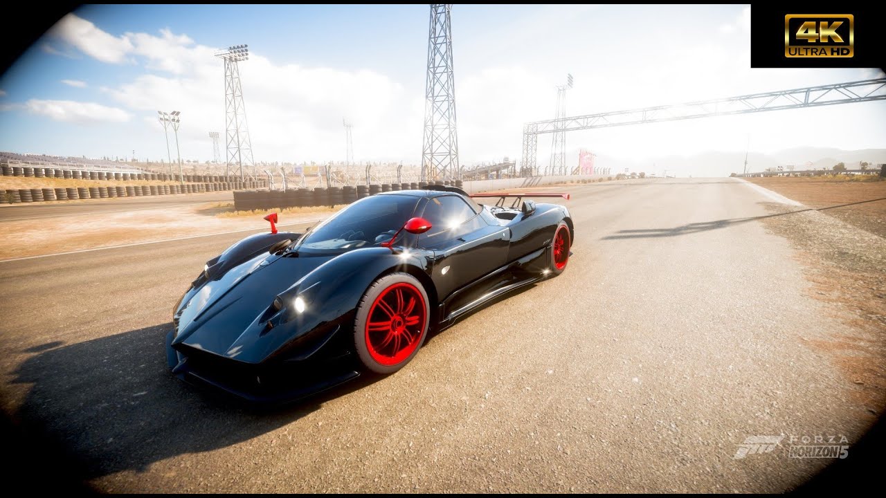 Forza Horizon 5 - Pagani Zonda Cinque Roadster Gameplay 4K (Logitech ...
