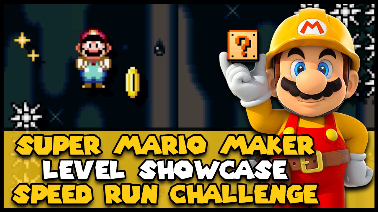 Speed Run Challenge Level Showcase - Super Mario Maker - YouTube