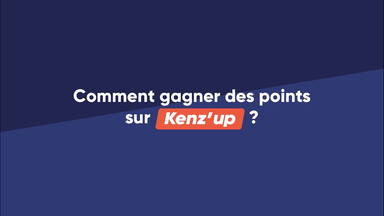 Comment gagner des points sur Kenz'up ? - YouTube
