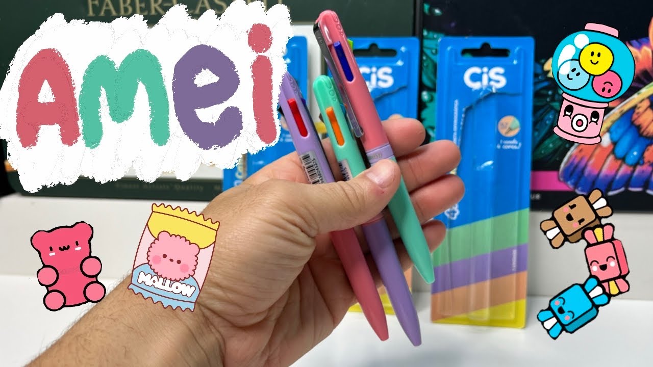 DESSA VEZ A CIS FOI LONGE DEMAIS | TESTEI AS NOVAS CANETAS DA CIS | CIS ...