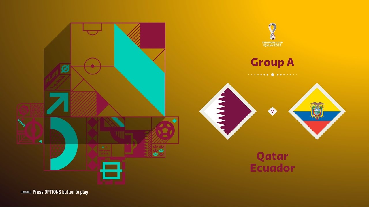 FIFA World Cup Group A match Qatar vs Ecuador (FIFA 23) - YouTube
