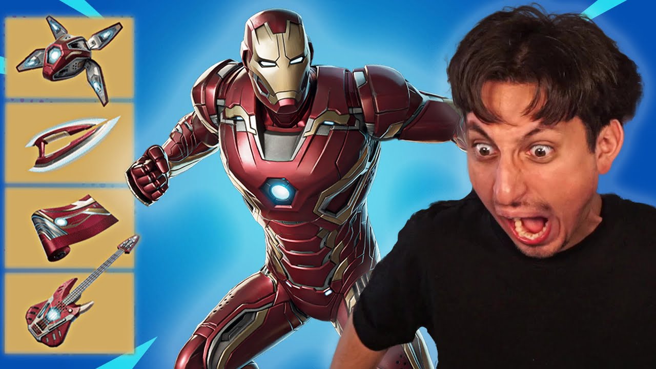 IRON MAN MARK 45 IS IN FORTNITE! - YouTube