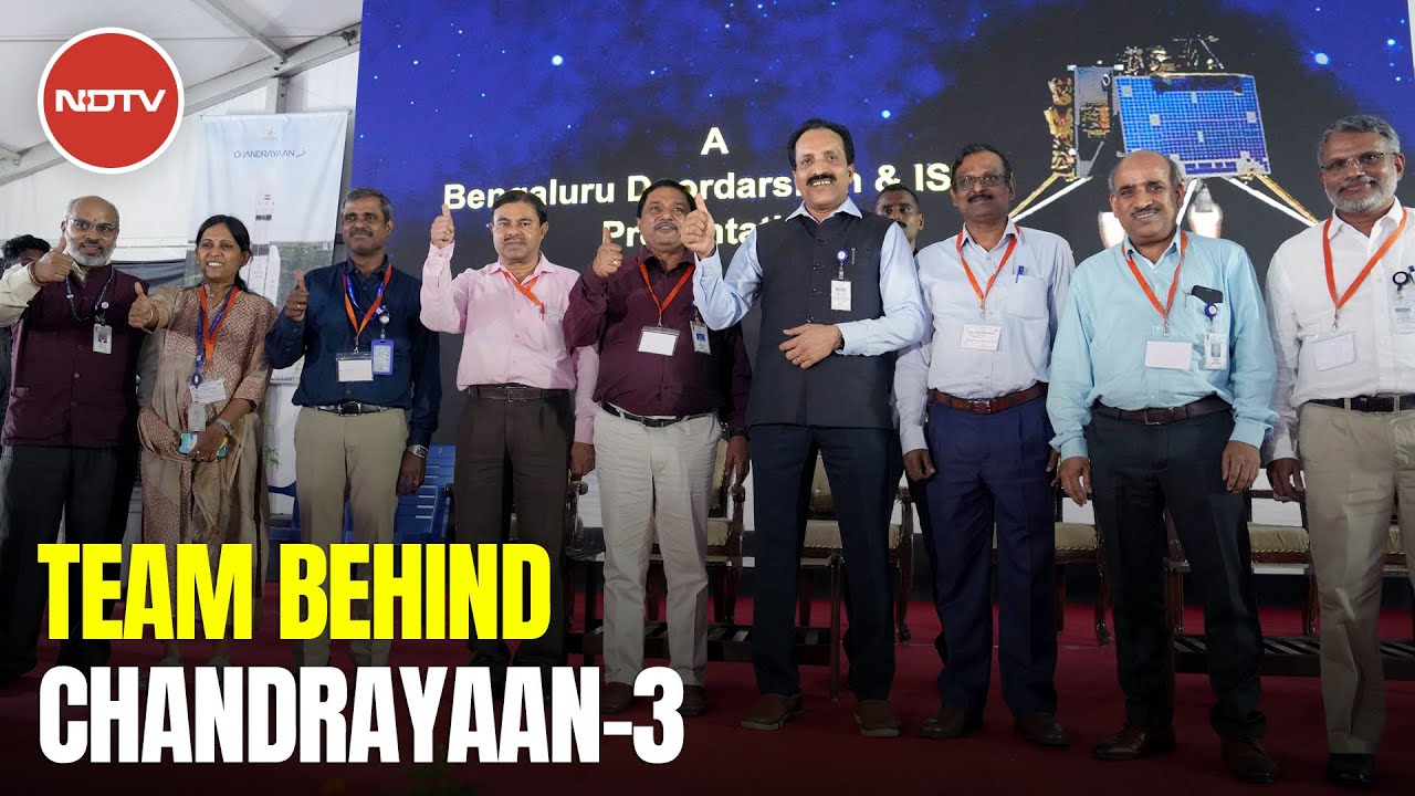Chandrayaan 3 | ISRO Team Behind India's Historic Moon Mission - YouTube