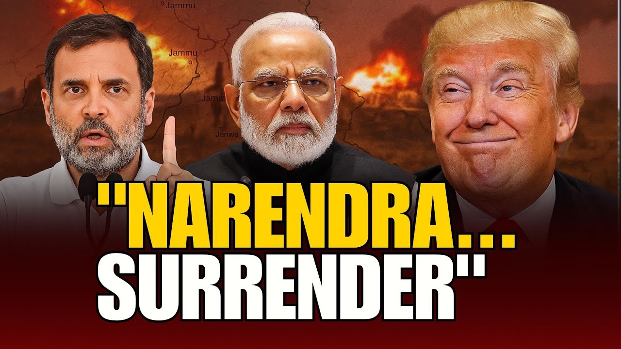 "Narendra... Surrender": Rahul Gandhi Slams PM Modi Over Pakistan Ceasefire | Op Sindoor ...