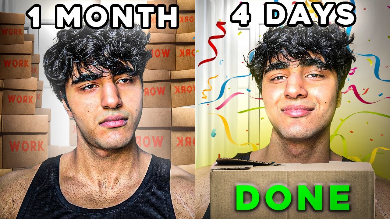 How I Completed 1 Month’s Work In Just 4 Days - YouTube