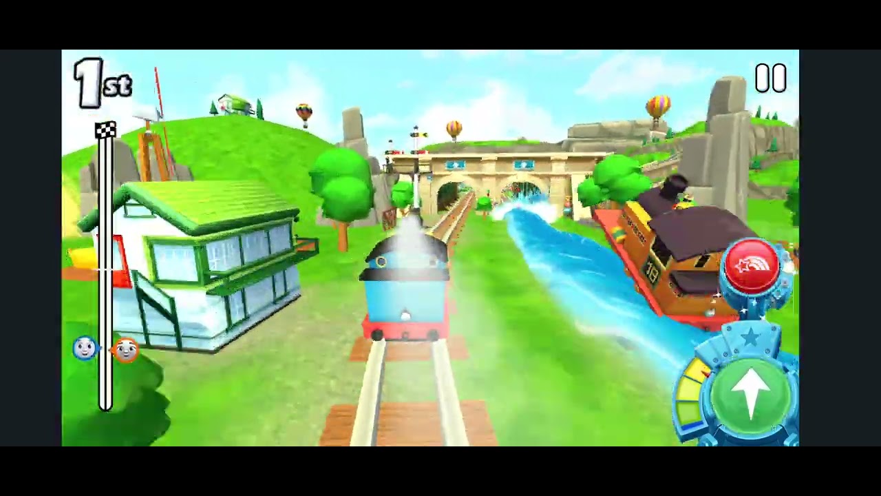 GoGo Thomas - Thomas Balapan dengan Gordon & Nia (Thomas Super Fast ...