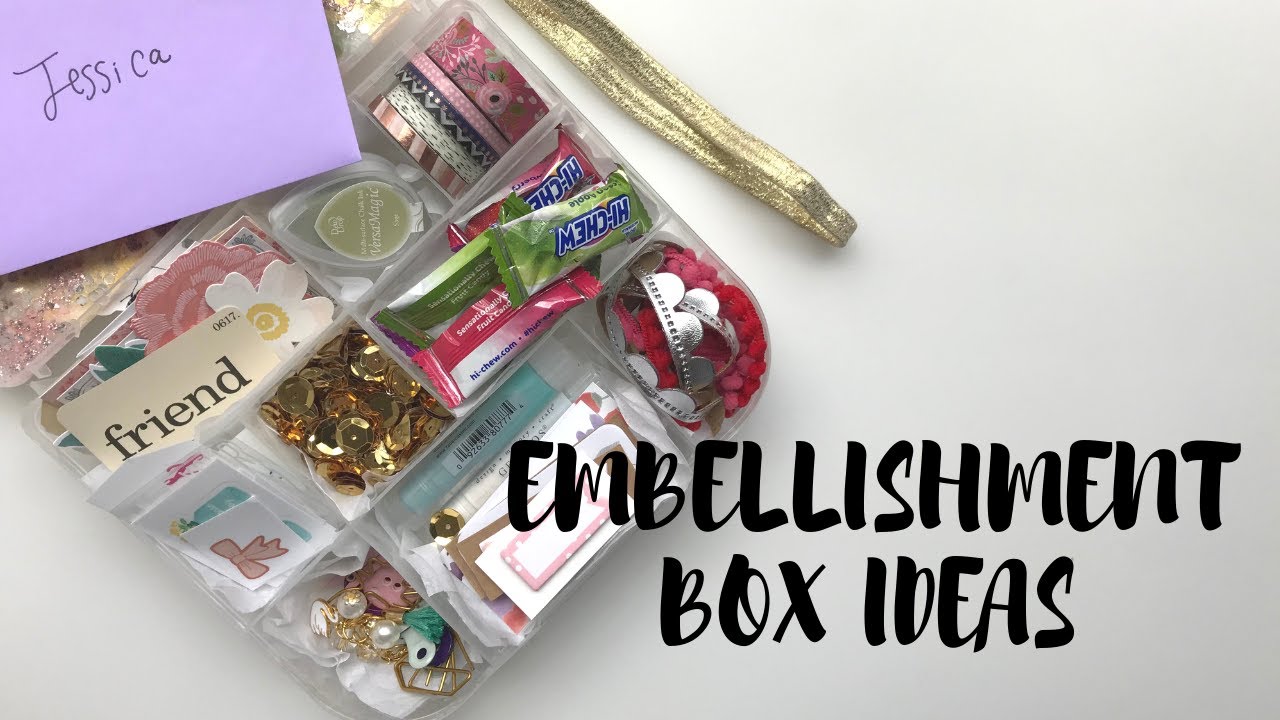 Embellishment box ideas | Happy Mail unboxing | Creative Faith Co ...
