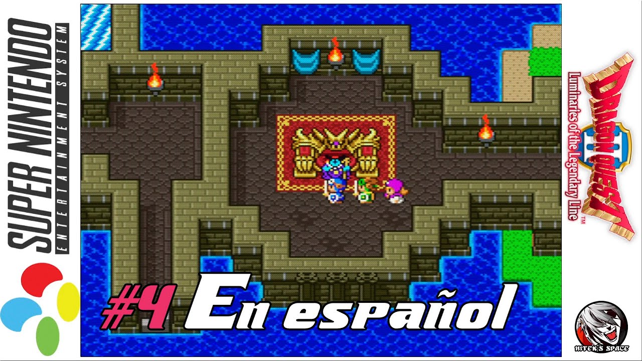 Dragon Quest II (SNES) || EPISODIO 4 - El castillo del Rey Dragón ...