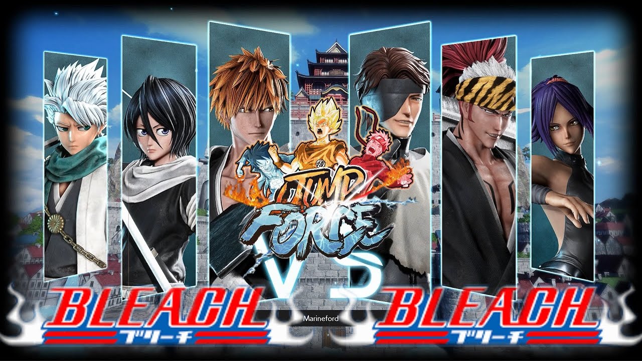 Jump Force Bleach vs Bleach (Ichigo,Rukia,Toshiro vs Aizen,Renji ...