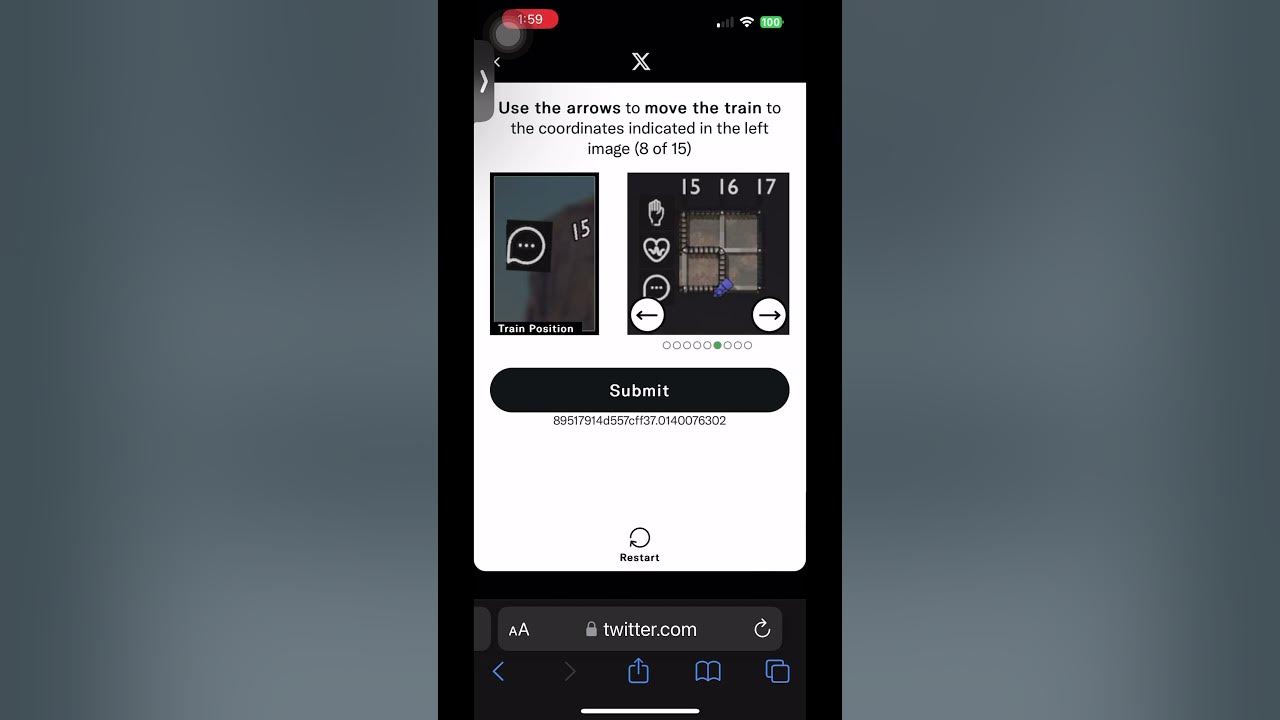 How to complete the twitter X verification puzzle - YouTube