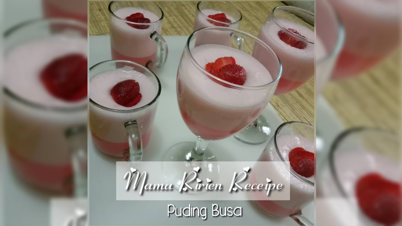 Puding Busa -MaMasak#5- - YouTube