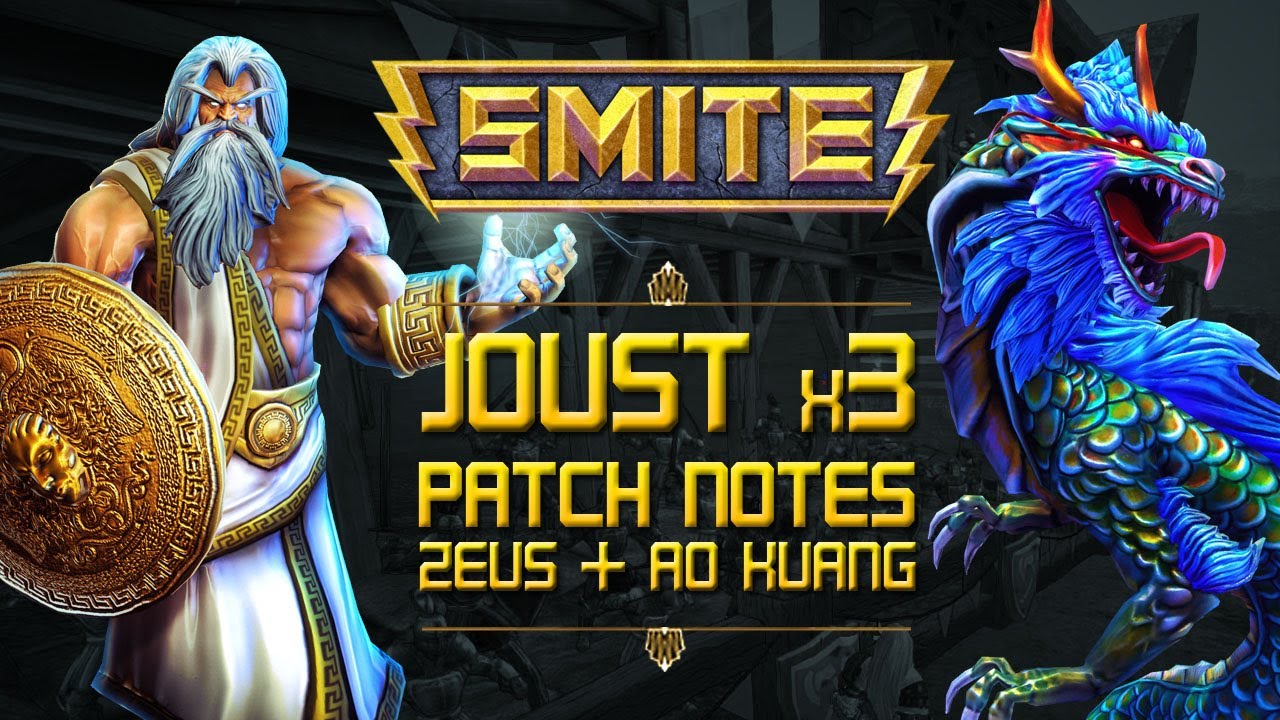 Smite :: x3 do Patch Notes :: Zeus + Ao Kuang - YouTube