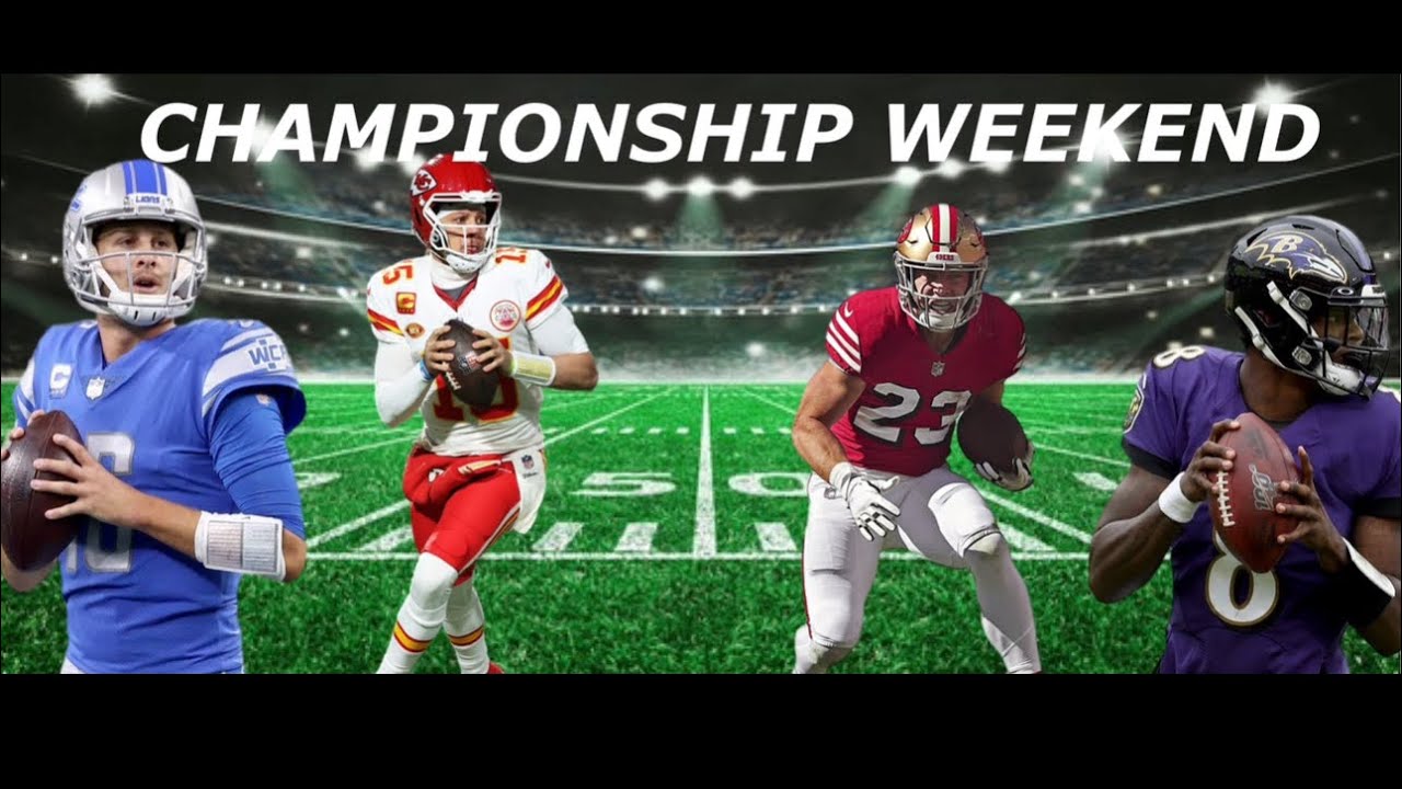 Championship weekend is here , who ya got ? - YouTube
