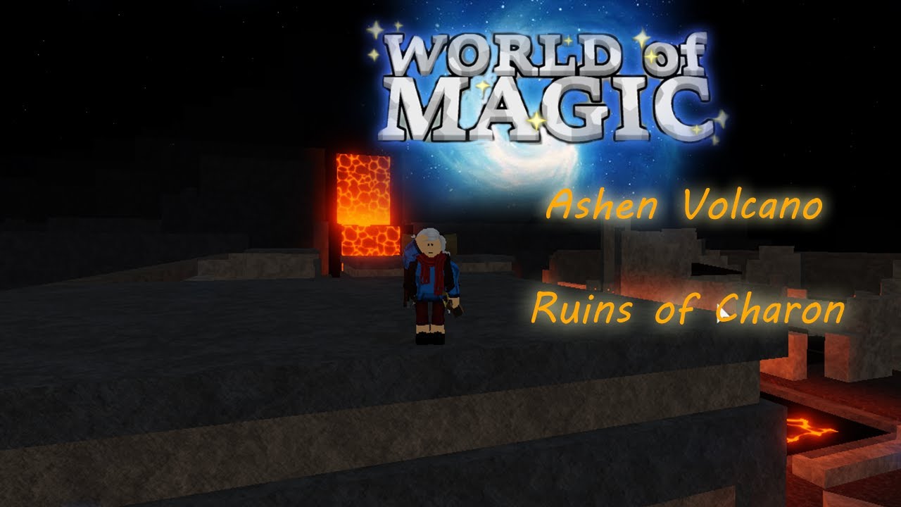 Ashen Volcano | roblox : World of Magic | - YouTube