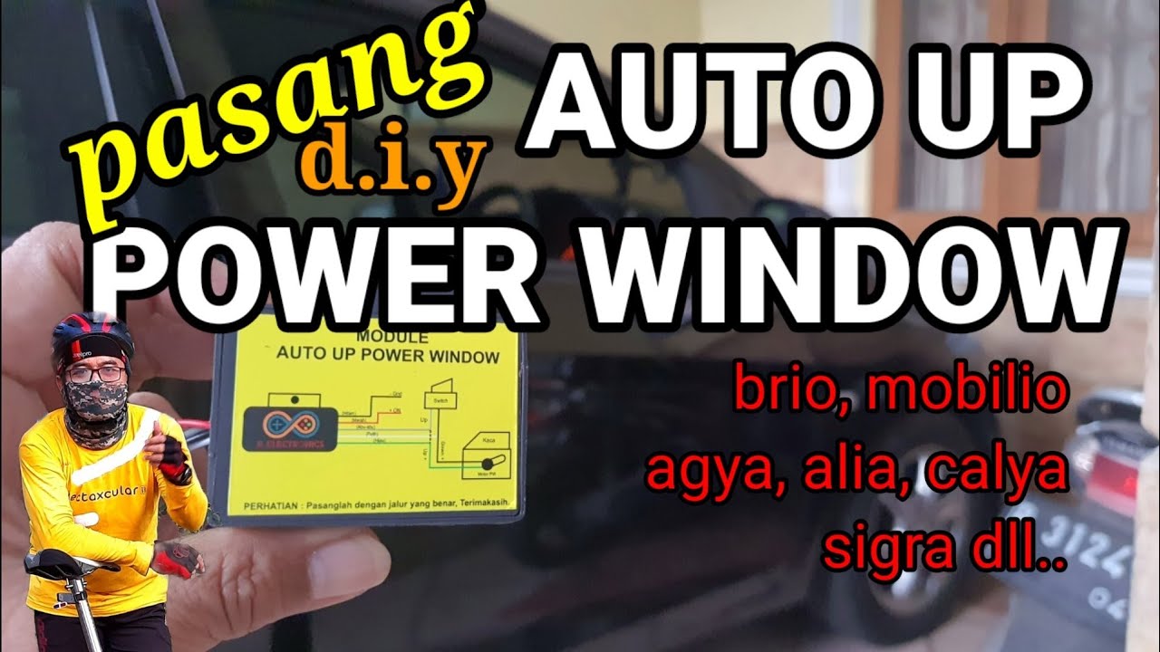 pasang auto up power window #autouppowerwindow #tutorial - YouTube