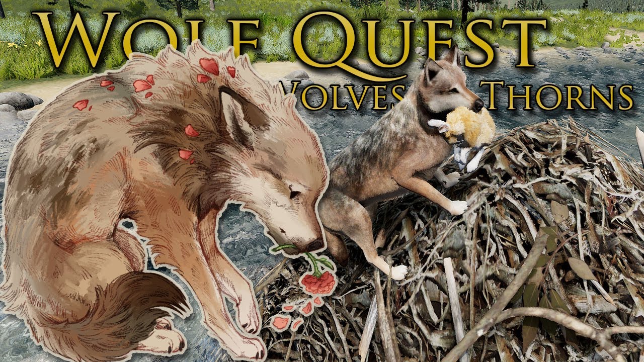A ROSE-Touched Wolf and Her Fort-mitable FOE!! 🐺 Wolf Quest: Wolves of ...