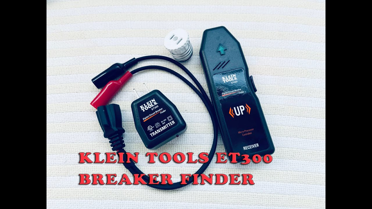 Cómo encontrar el breaker de un circuito con el klein tools ET300 breaker finder. #kleintools ...