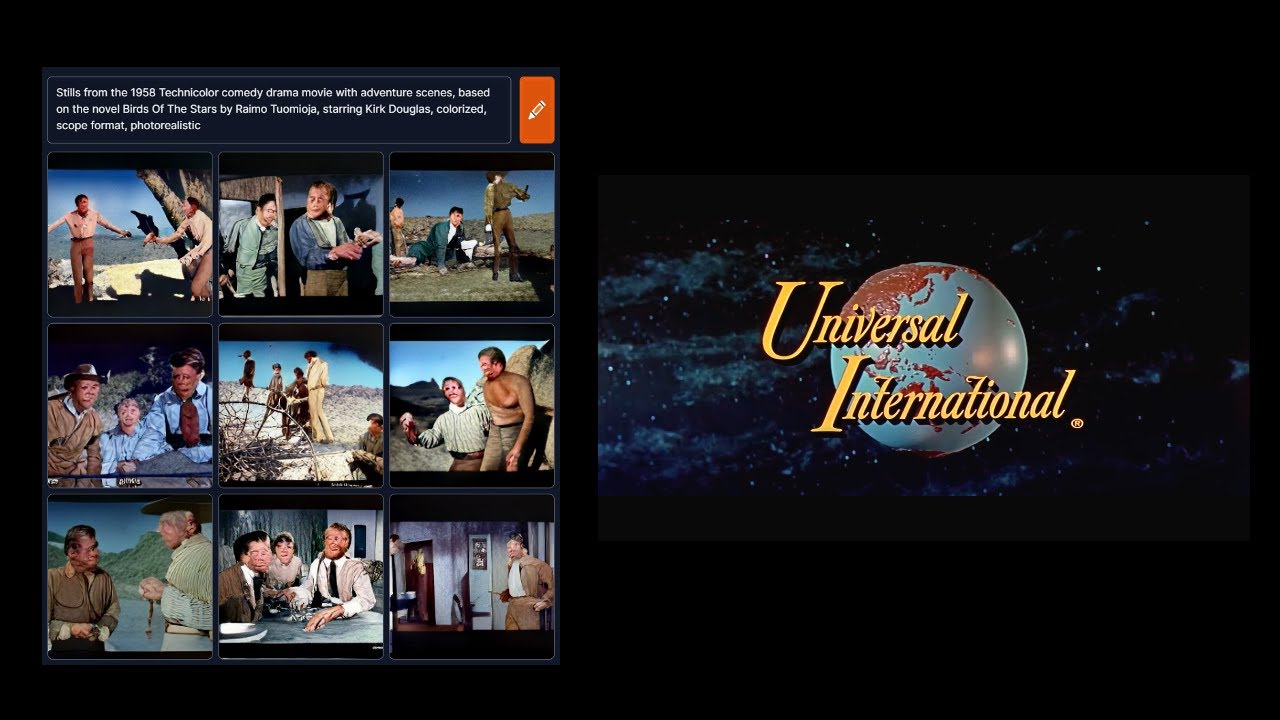 [FAKE] Universal-International Pictures logo (May 1958) (in Cinemascope ...