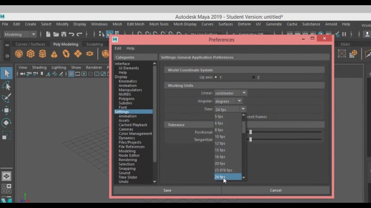 How to set preference in maya 2020 tutorial bangla for beginner part-02 ...