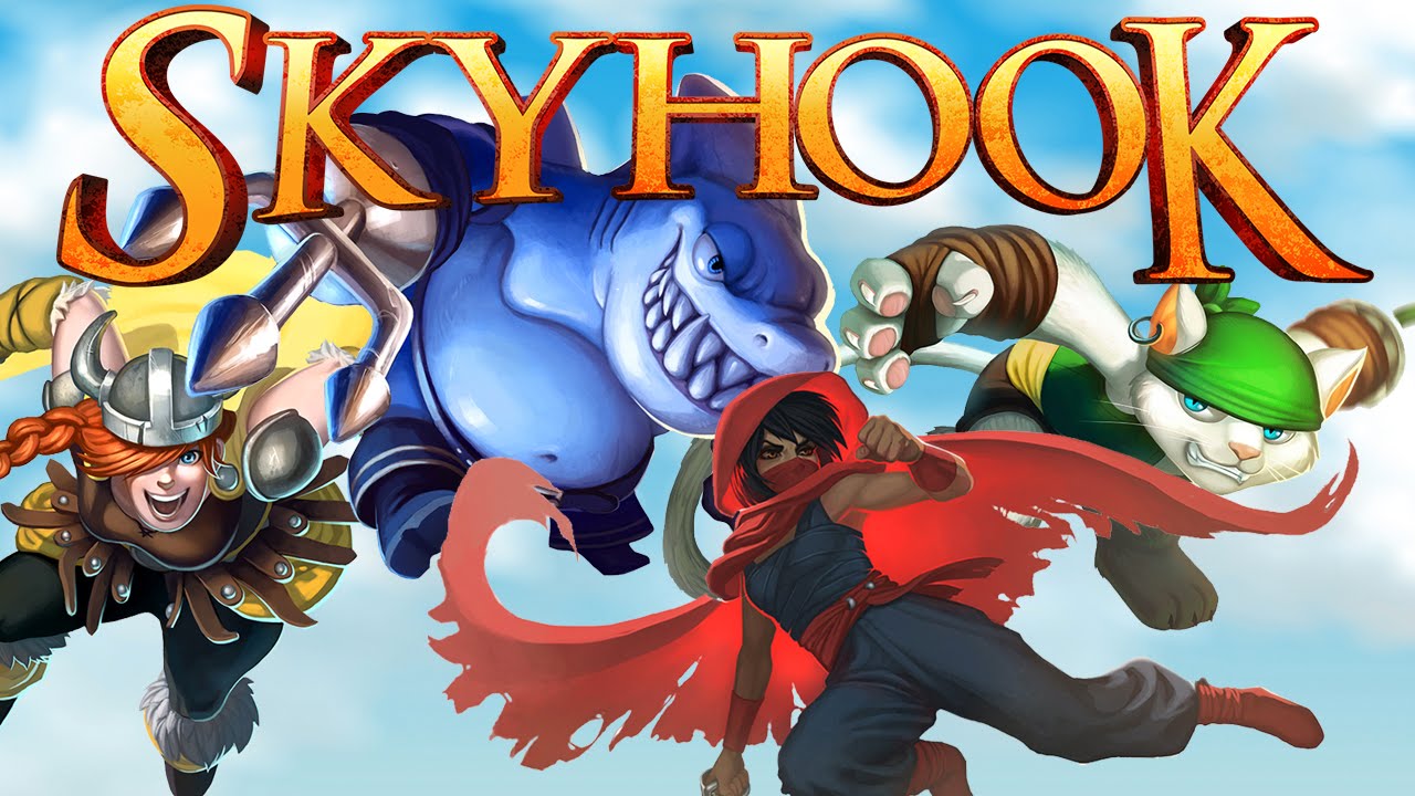 Skyhook | Let's Play [Early Access] Grappling Hook Mayhem! - YouTube
