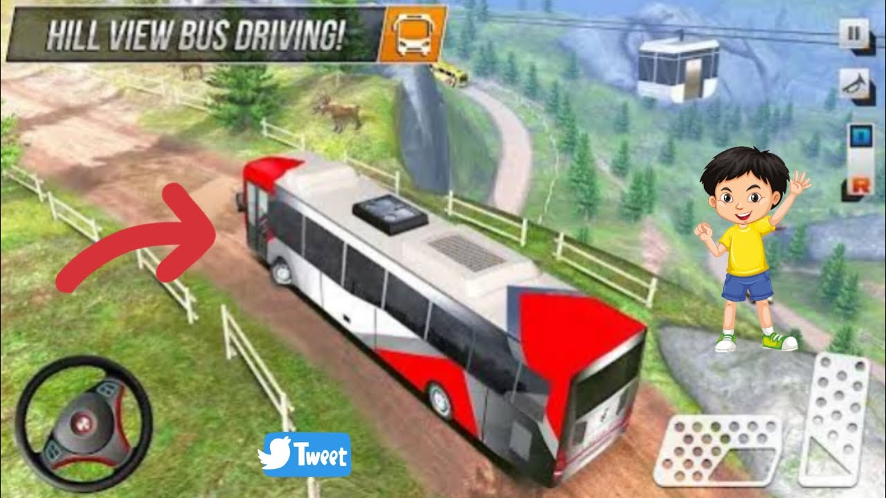 Bus parking game | modern Bus driver parking 3D - YouTube