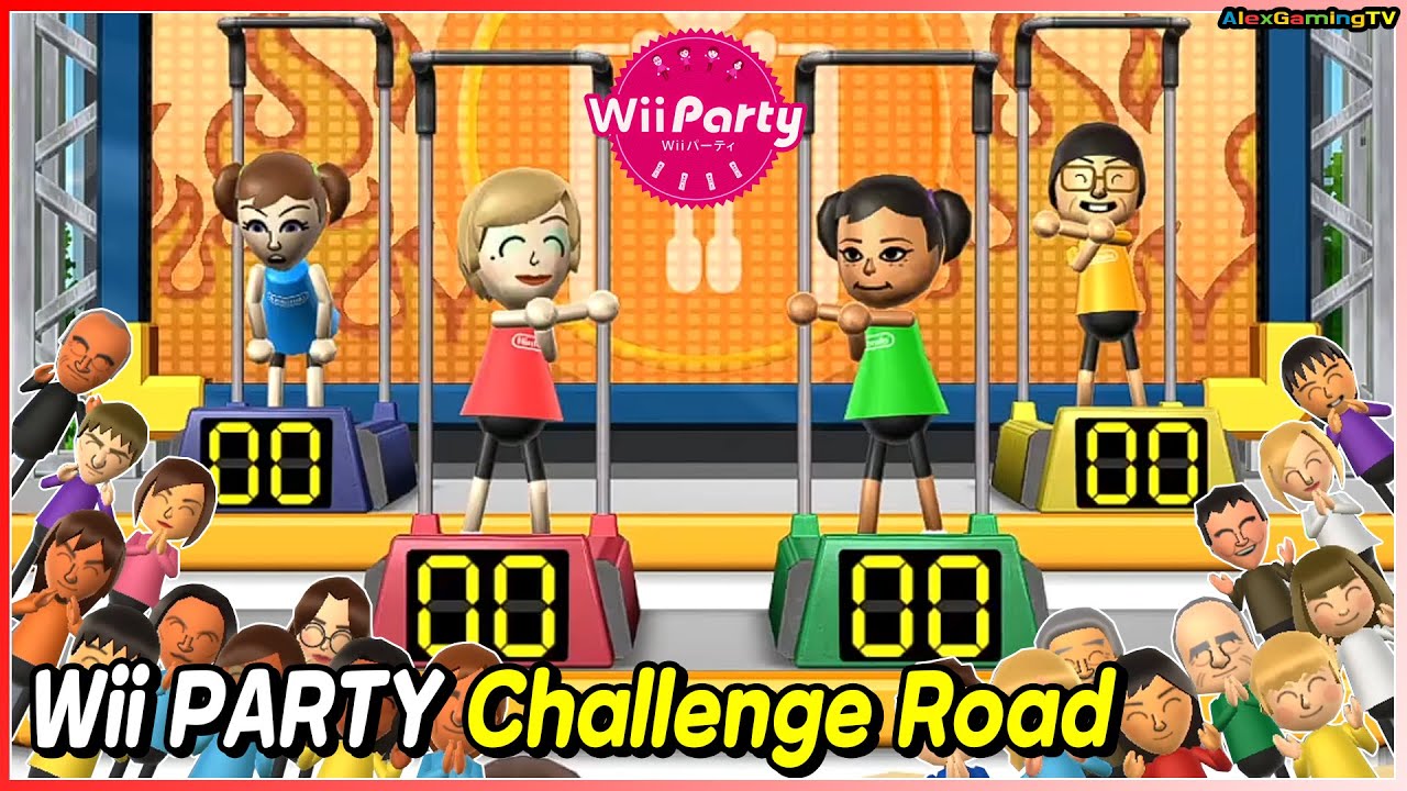 Wii Party - Challenge Road (Solo) Player Hanna | AlexGamingTV - YouTube