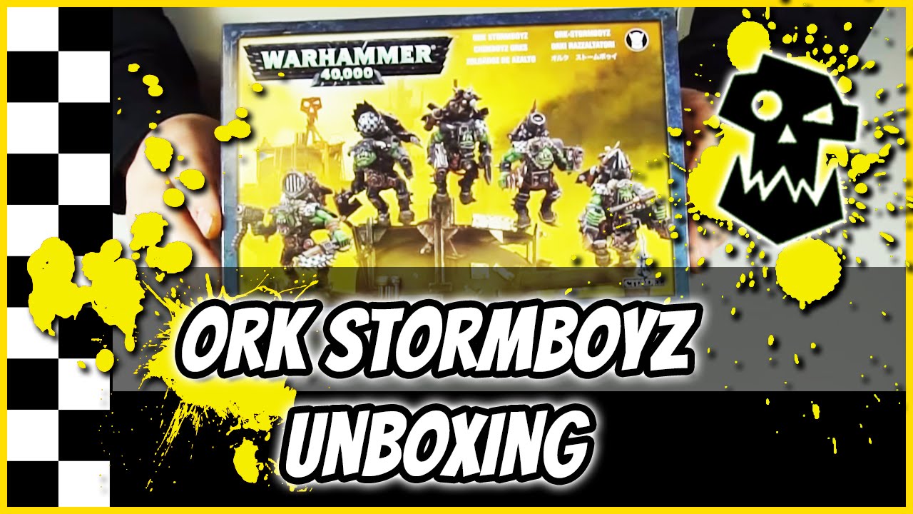 Ork Stormboyz Unboxing - Warhammer 40k - YouTube