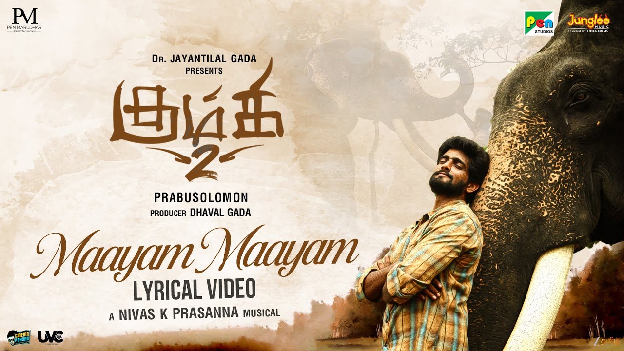 Maayam Maayam - Lyrical Video | Kumki 2 | Prabhu Solomon | Mathi ...
